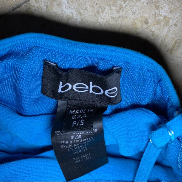 bebe | Tops | Bundle Super Cute Pink And Blue Bebe Rouched Tanks | Poshmark